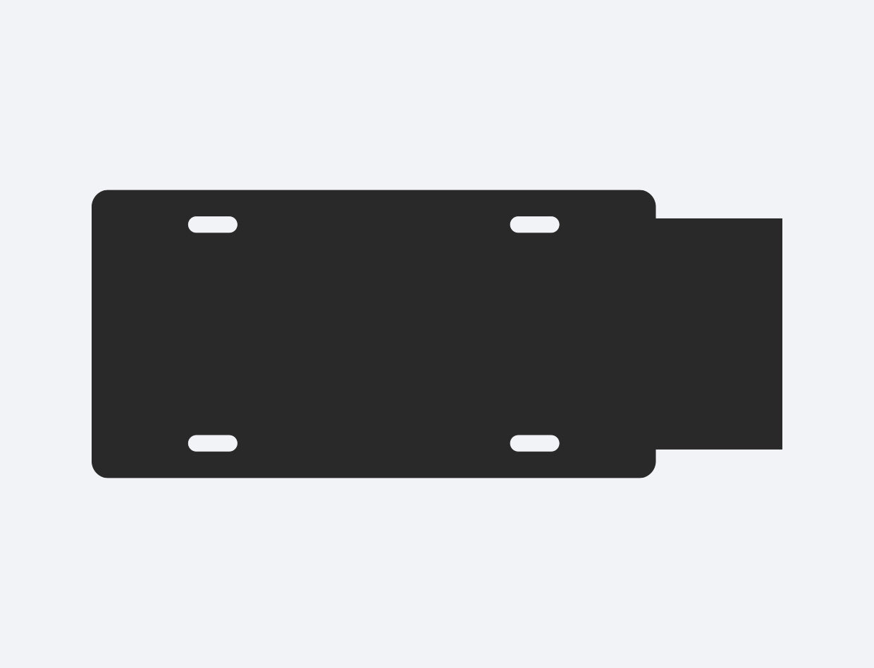 BC HOV Sticker Holder Top Mount – MellenShop